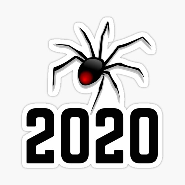 "spider 2020 gift spider logo " Sticker for Sale by khalidaaras | Redbubble
