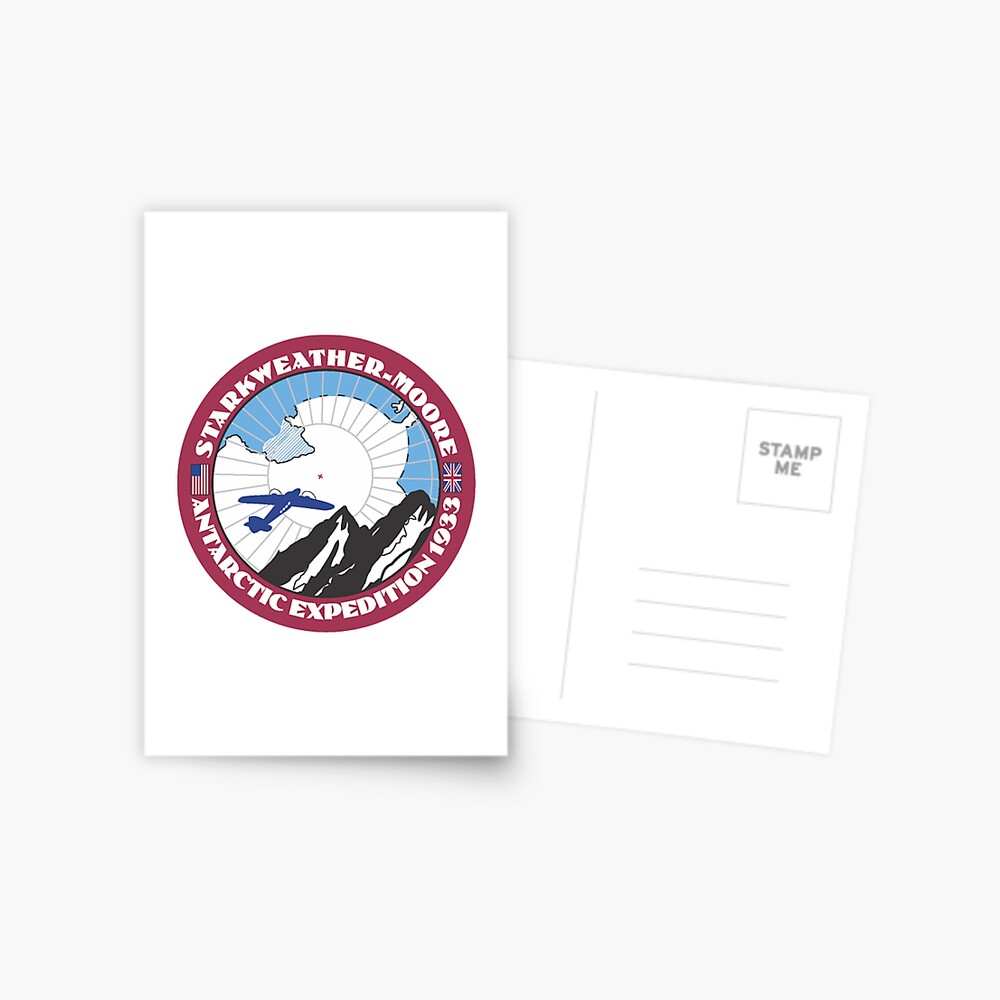 Carte postale « Patch d'expédition Starkweather-Moore 1933 (couleur ...