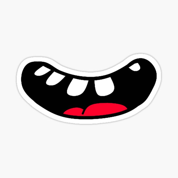 "Silly face" Sticker for Sale by oxoxoxo | Redbubble