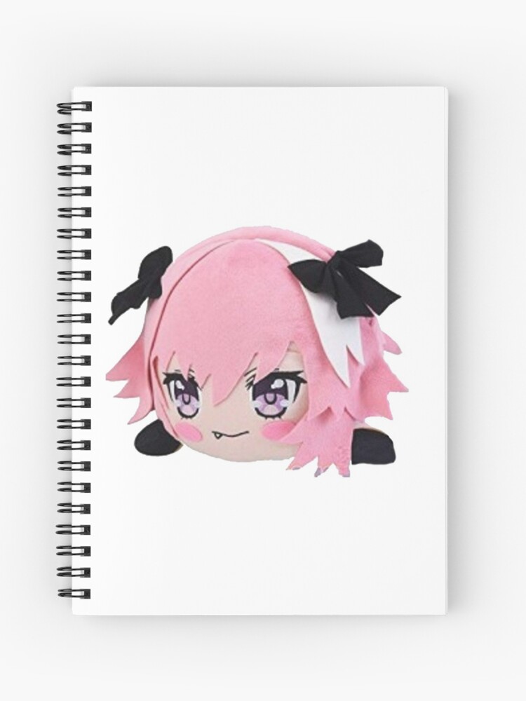 Astolfo Plush Journal for Sale by Zyro599 Redbubble