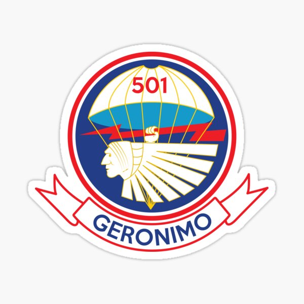 "501st Parachute Infantry Regiment Pocket Patch" Sticker for Sale by ...