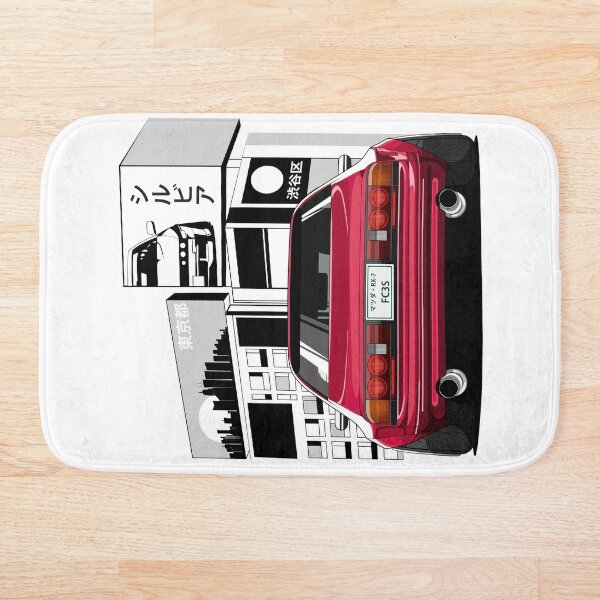 "Mazda RX7 FC3S" Bath Mat for Sale by w1gger | Redbubble