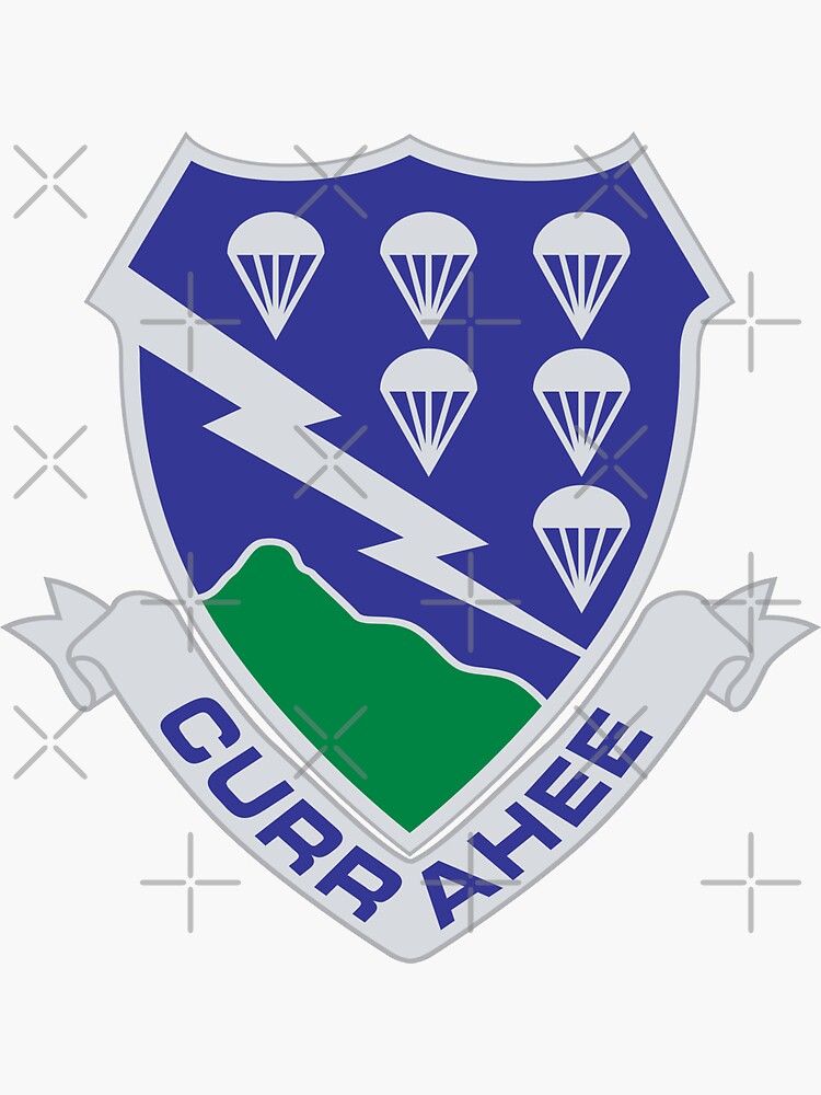 "506th Parachute Infantry Regiment DUI" Sticker for Sale by ...
