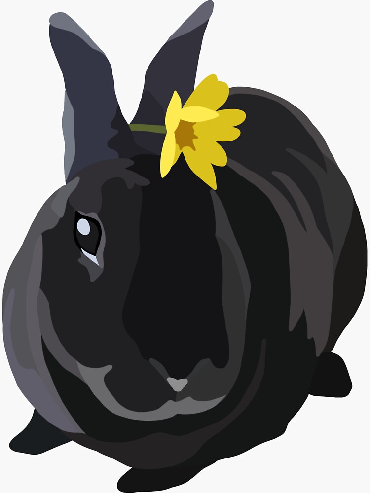 "Onyx" Sticker for Sale by KatsDogs | Redbubble