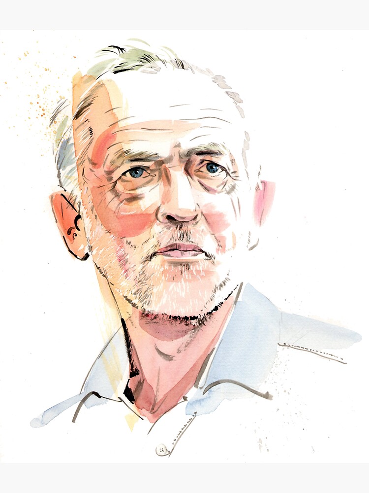 "Jeremy Corbyn" Sticker by illustration1 | Redbubble