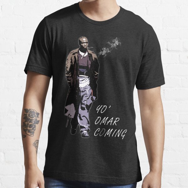 "Omar Little" T-shirt for Sale by lloydpreston | Redbubble | omar ...