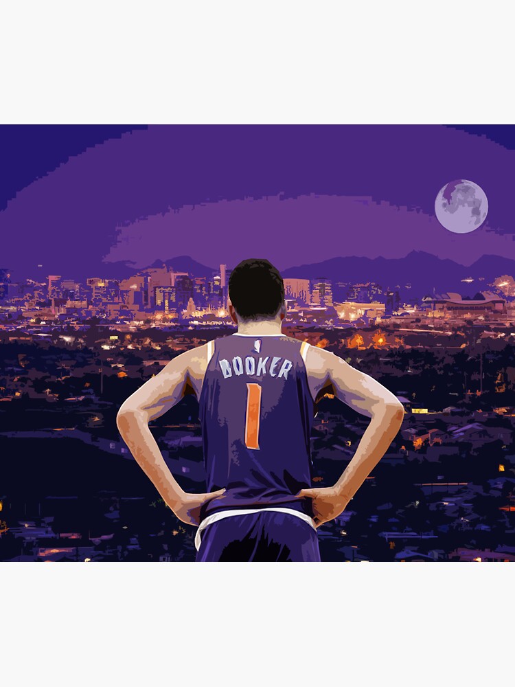 "Devin Booker" Sticker by Hamzakamran | Redbubble