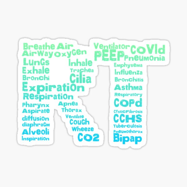 "RT Word Art" Sticker for Sale by Sleepygirl2010 | Redbubble