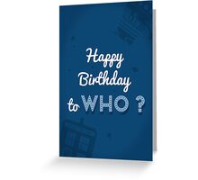 Doctor Who: Greeting Cards | Redbubble
