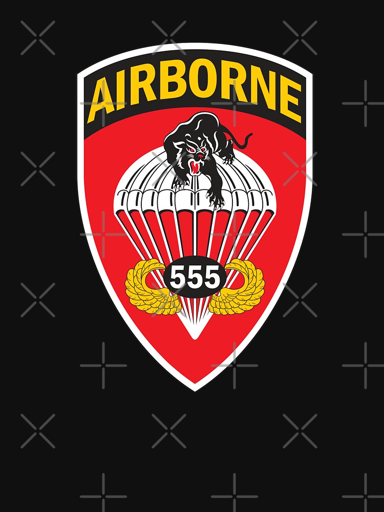 "555th "Triple Nickle" Parachute Infantry Battalion Patch" Essential T ...