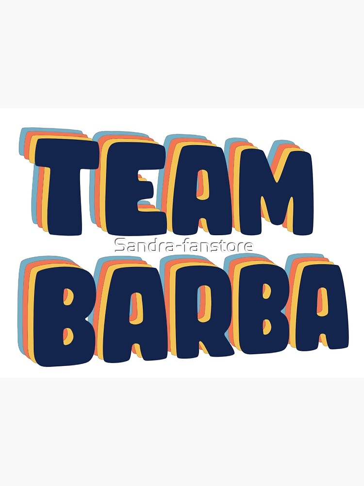 "Team Barba" Poster by Sandra-fanstore | Redbubble