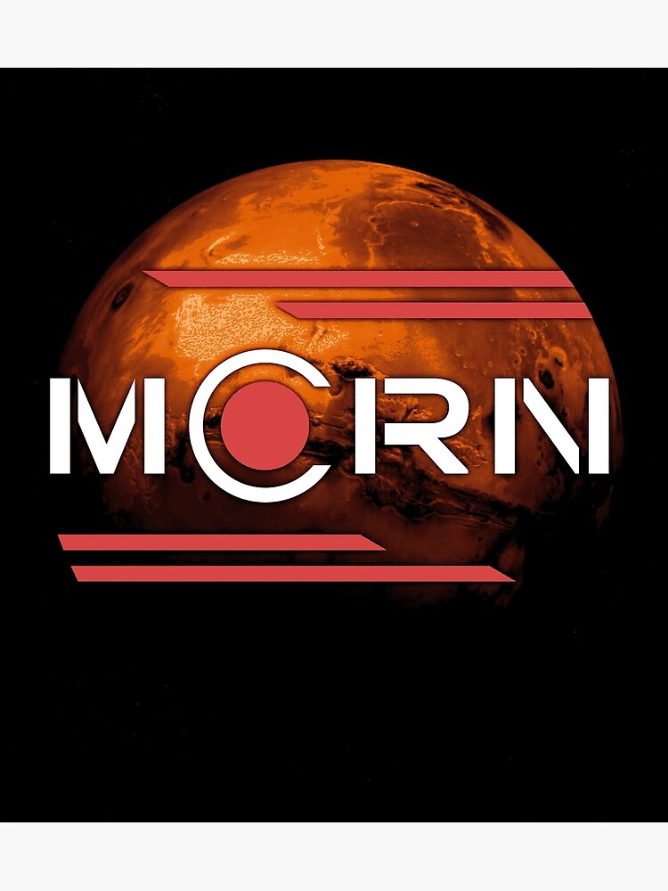 "mcrn" Poster for Sale by banayaaslana | Redbubble