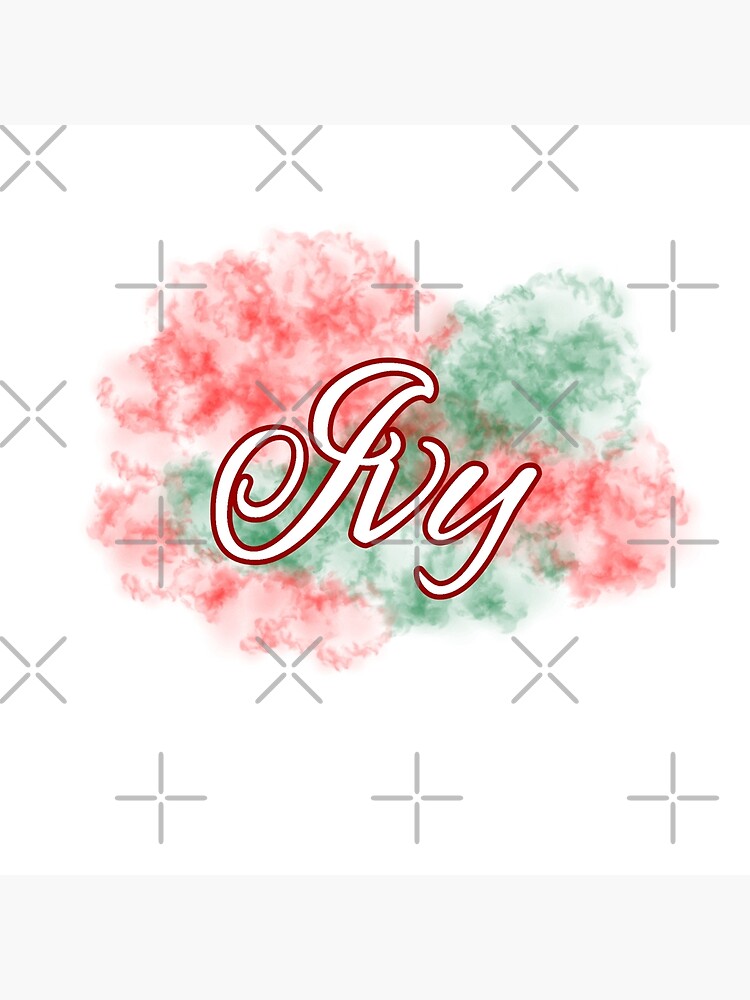 "Ivy printable name" Poster for Sale by Tharn | Redbubble