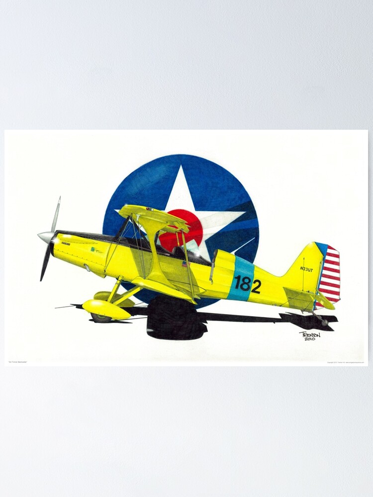 ""Air Force Starduster"" Poster by tonhill | Redbubble