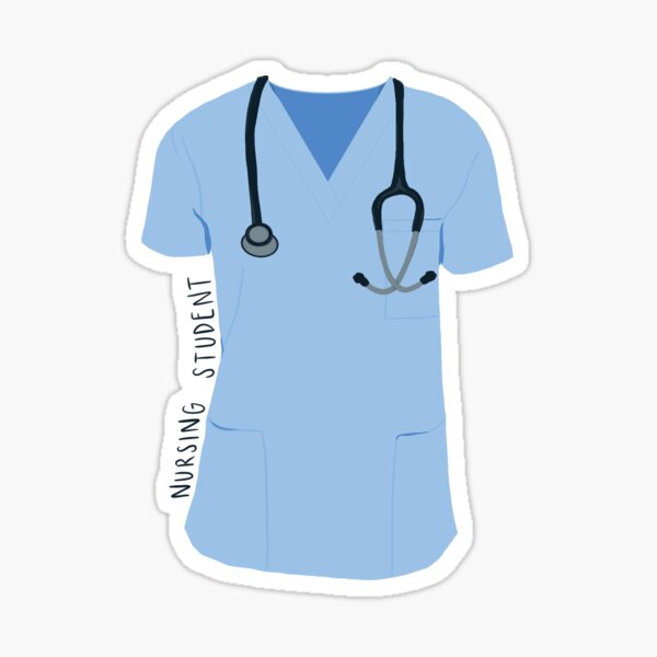"Nursing Student Sticker" Sticker by maddysylvester | Redbubble