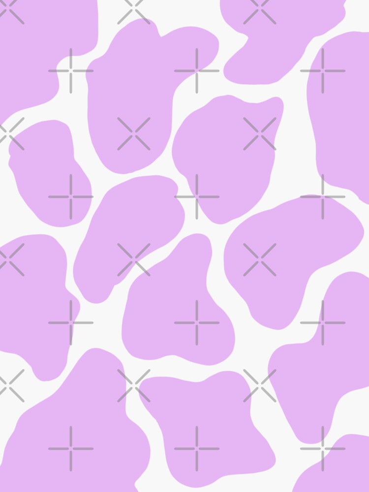 "Purple cow print " Sticker for Sale by itsonlysamantha | Redbubble