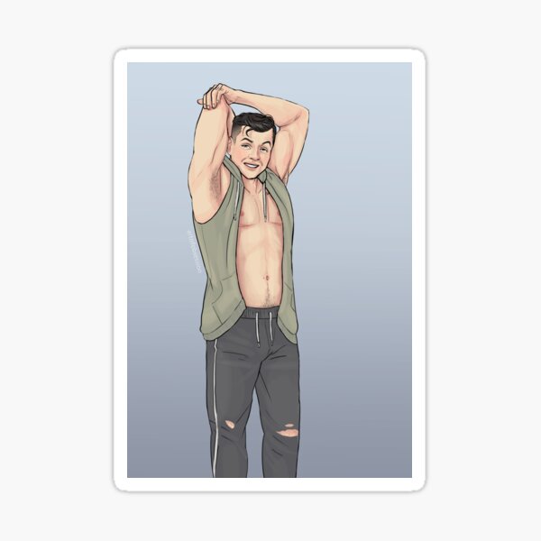 "Trans Guy" Sticker by artofobsession | Redbubble