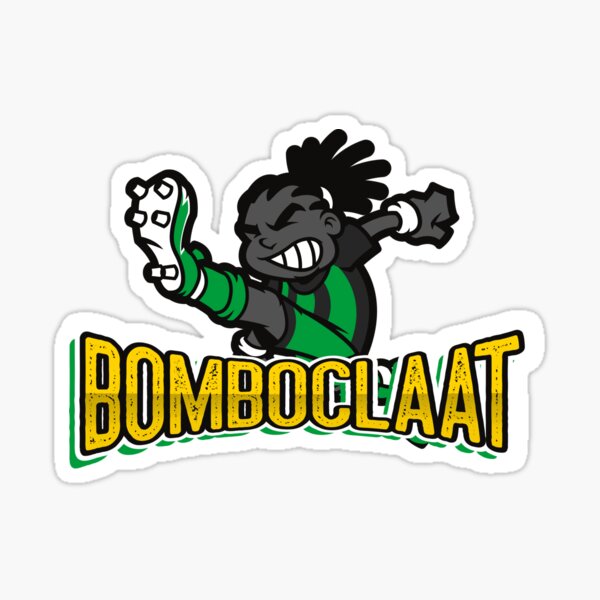 "Bomboclaat Kick" Sticker by Obiscidan | Redbubble