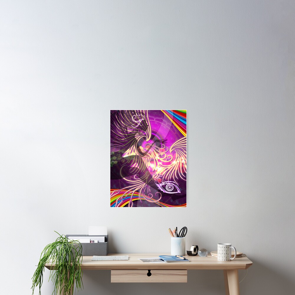 "Rejoice, My Phoenix-Fae Loves!" Poster by HyperLyght | Redbubble