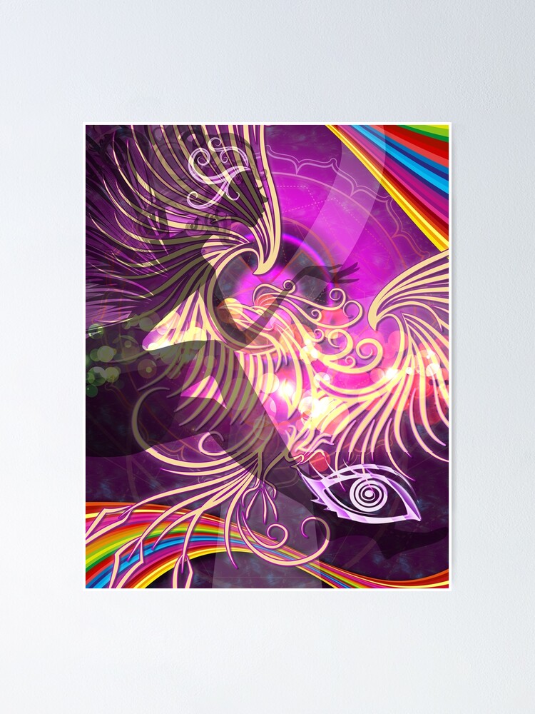 "Rejoice, My Phoenix-Fae Loves!" Poster by HyperLyght | Redbubble