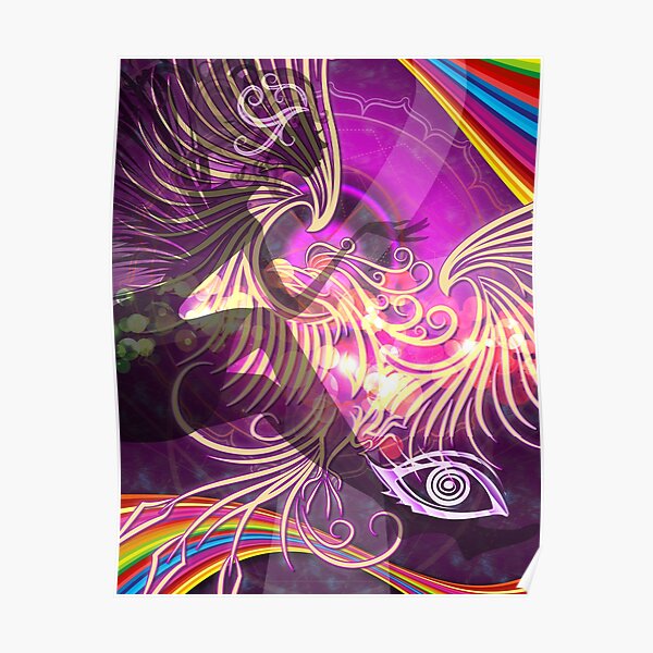 "Rejoice, My Phoenix-Fae Loves!" Poster by HyperLyght | Redbubble