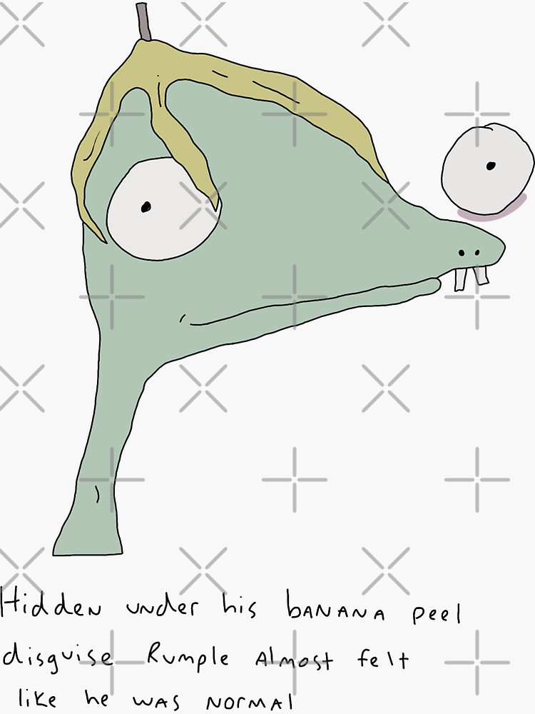 "Rumple Buttercup " Sticker for Sale by ohsorry | Redbubble