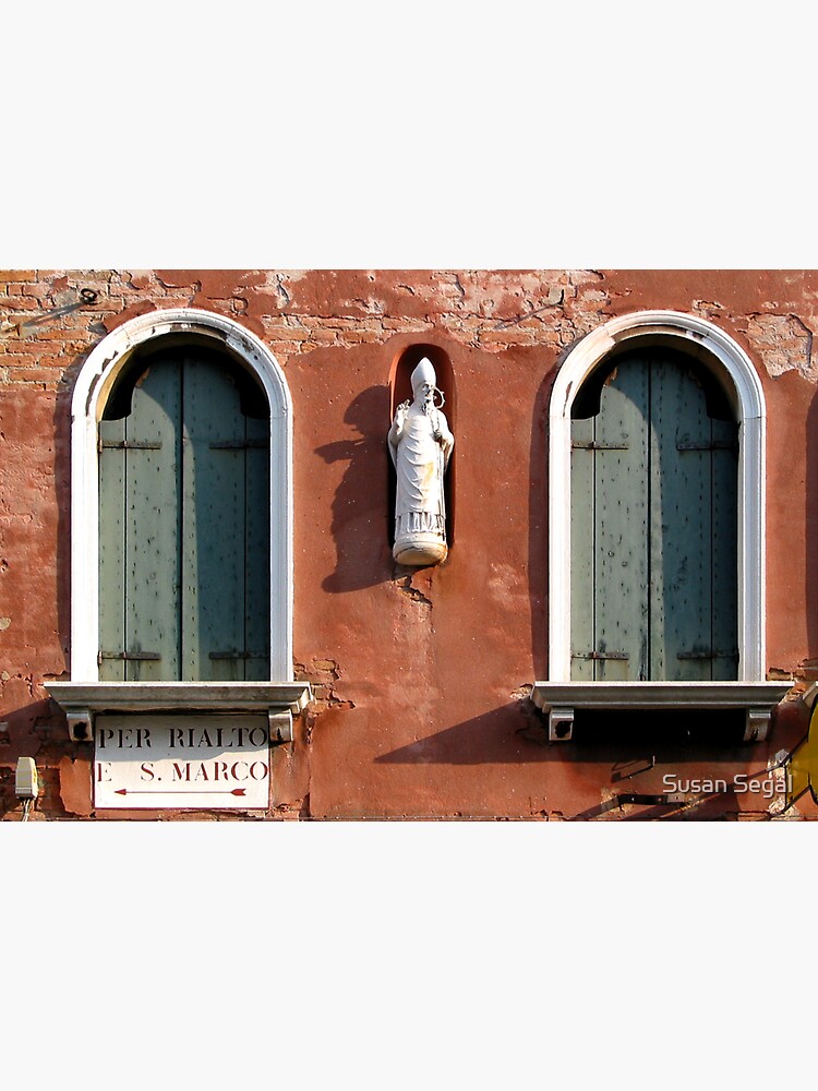 "Venice Façade" Sticker by susansegal57 | Redbubble