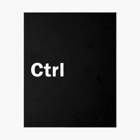 "Control key Ctrl Symbol" Art Board Print by abdelhak9002 | Redbubble