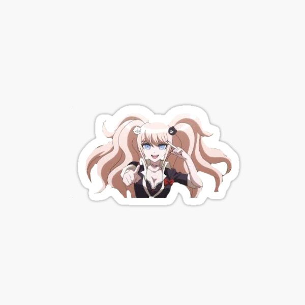 "Junko Enoshima sticker" Sticker by d0v3z | Redbubble