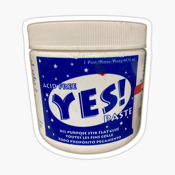 "YES! Paste" Sticker for Sale by grigs | Redbubble