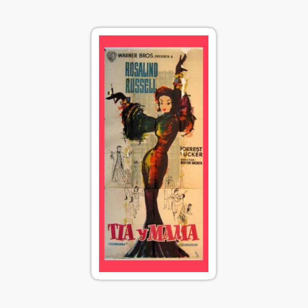 "Auntie Mame, Rossalind Russell, Vintage, Spanish film poster, Tia y ...