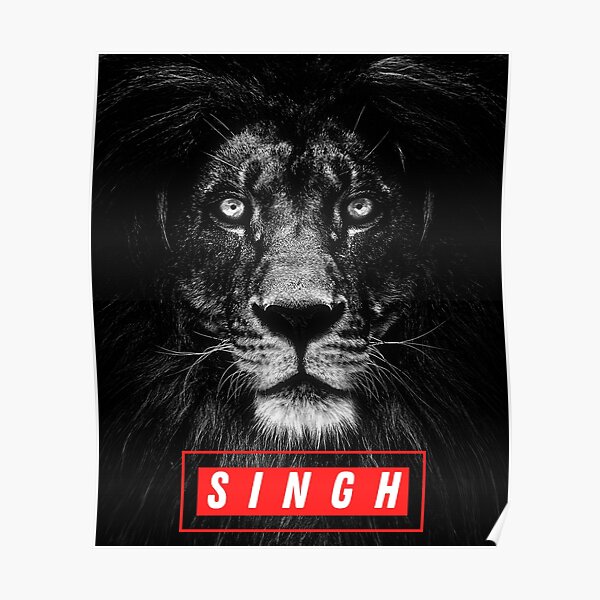 Singh Lion Posters | Redbubble