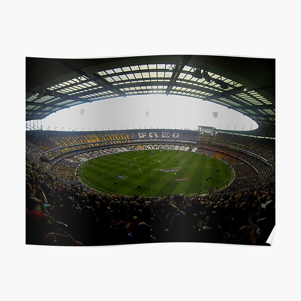 "freo at the MCG" Poster for Sale by loza1976 | Redbubble