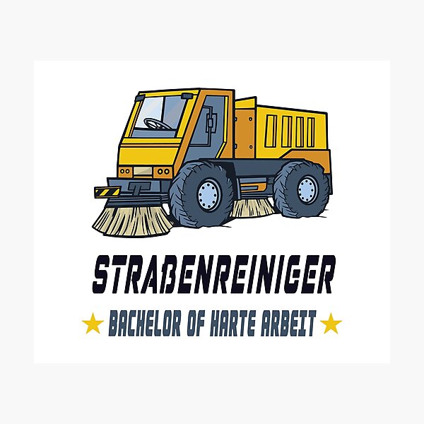 Street Sweeper Photographic Prints | Redbubble