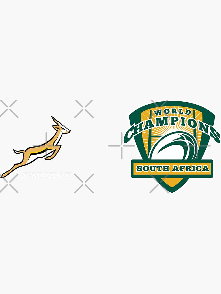 "South African Rugby Badge SA Rugby Bokke Springboks South Africa ...