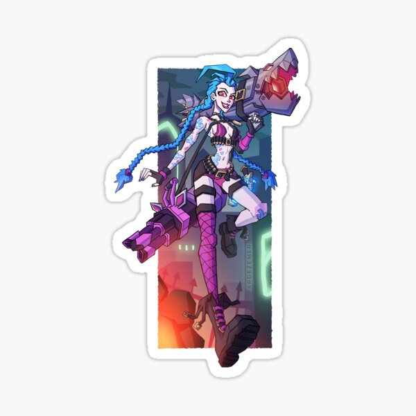 "Jinx" Sticker by sunchief | Redbubble