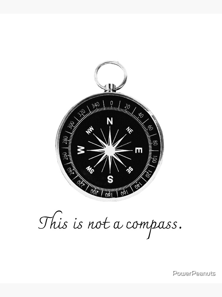 "This is Not a Compass | An Image of a Compass without Needle ...