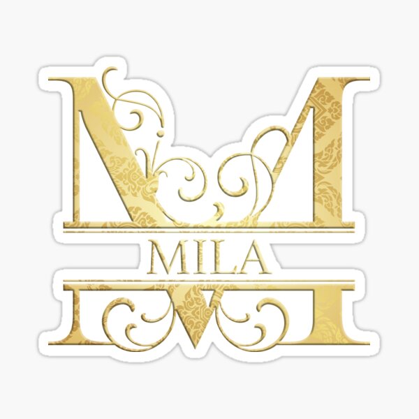 Mila Name Stickers | Redbubble