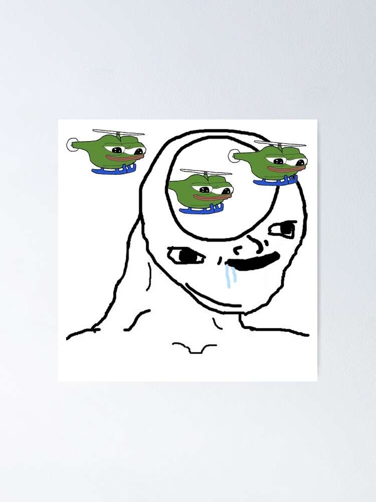"Wojak" Poster for Sale by DocGrasshopper | Redbubble