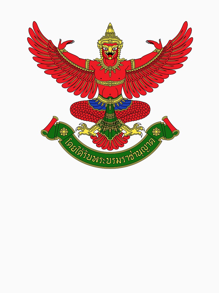 "National Emblem of Thailand " T-shirt for Sale by abbeyz71 | Redbubble ...