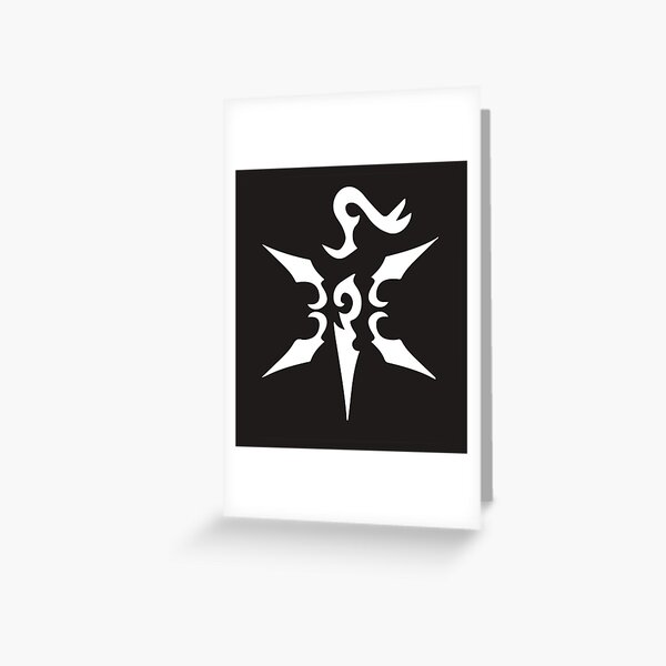 "Kunoichi symbol" Greeting Card by Mediosa | Redbubble