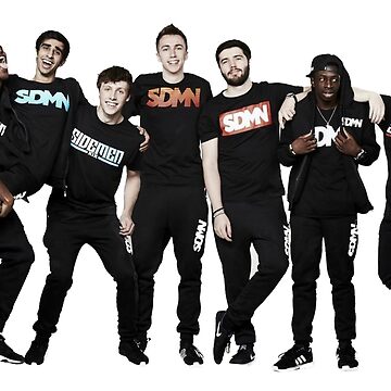 "Sidemen, SDMN, JJ Olatunji, Simon Minter, Josh Bradley, Tobi Brown ...