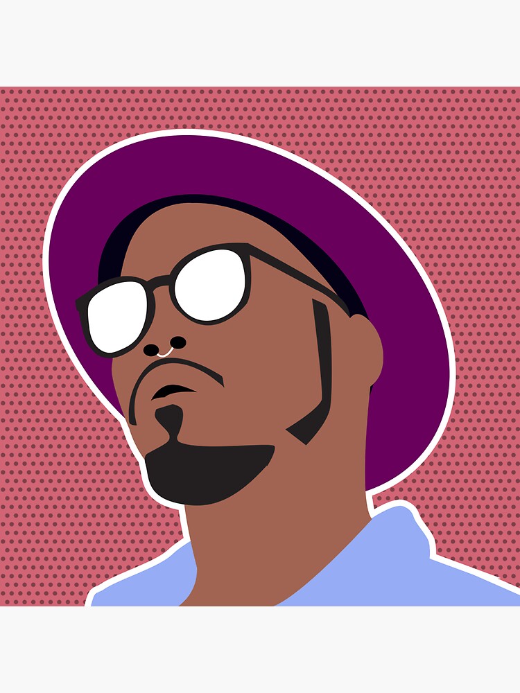 "Anderson .Paak Pop Art" Sticker for Sale by jjbaer | Redbubble
