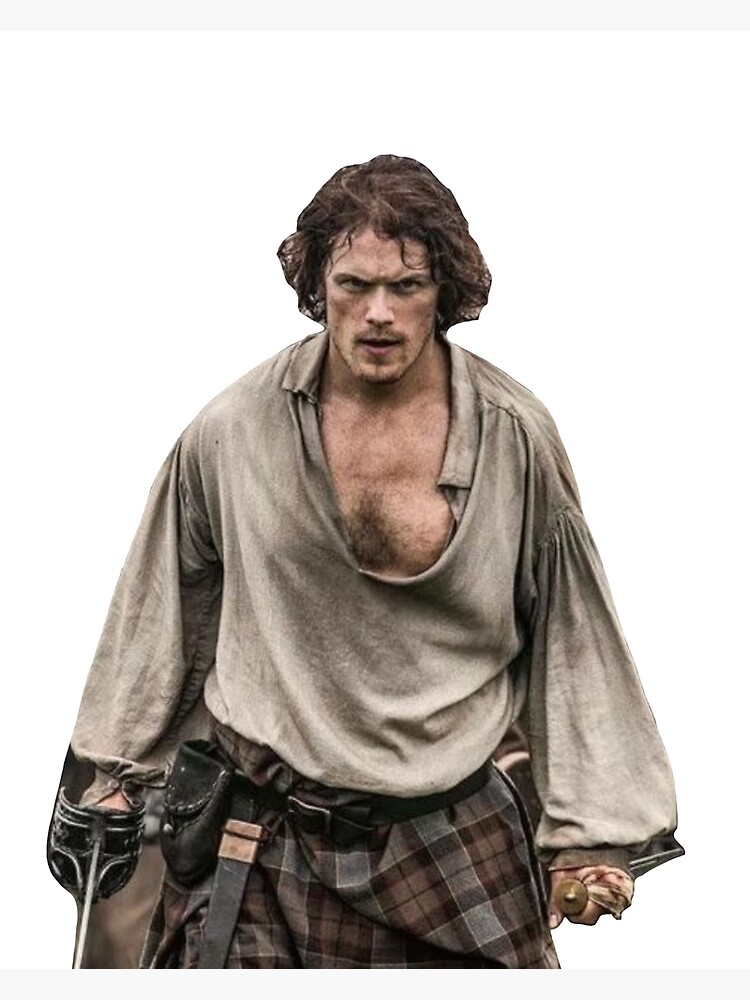 "Jamie from Scotland in white background." Poster for Sale by ...