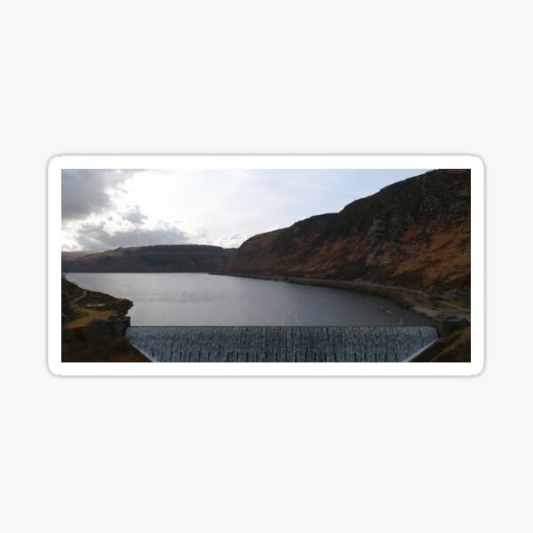 "Welsh Dam" Sticker for Sale by WorldWanderers | Redbubble