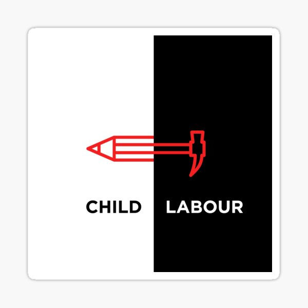 Child Labour Stickers | Redbubble