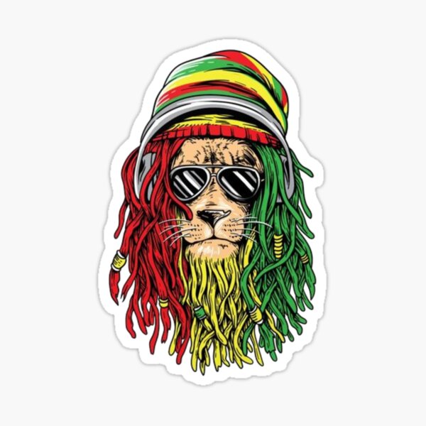 "Summer vibes Sunglasses Reggae Rastafari Rasta Lion Cool design ...