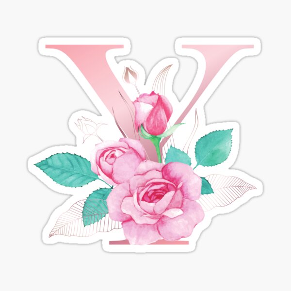 " Letter Y" Sticker for Sale by maamesaa | Redbubble