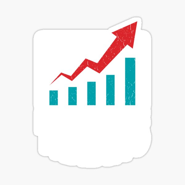 "Funny Vintage Stock Market Husband Father Trading Master" Sticker by ...