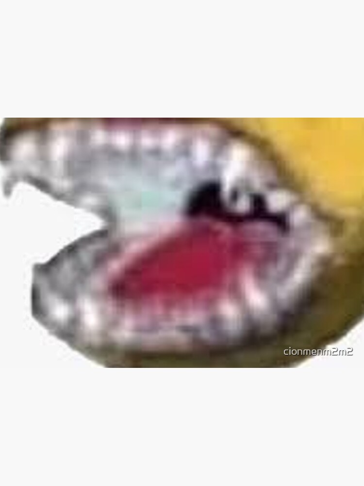 "Cursed Emoji Mouth" Sticker for Sale by cionmenm2m2 | Redbubble